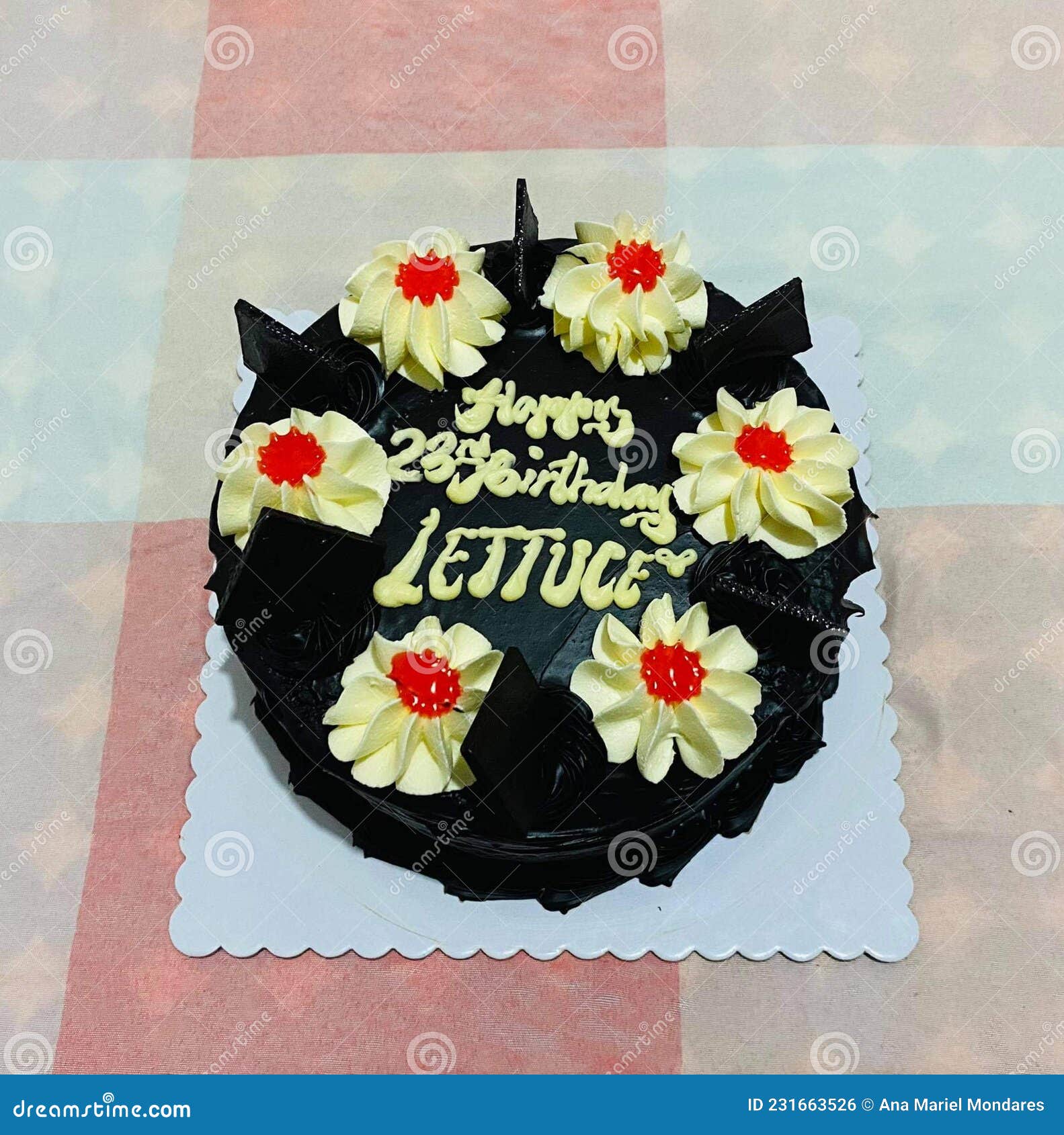 Birthday Cake Gift stock photo. Image of dessert, birthday - 231663526