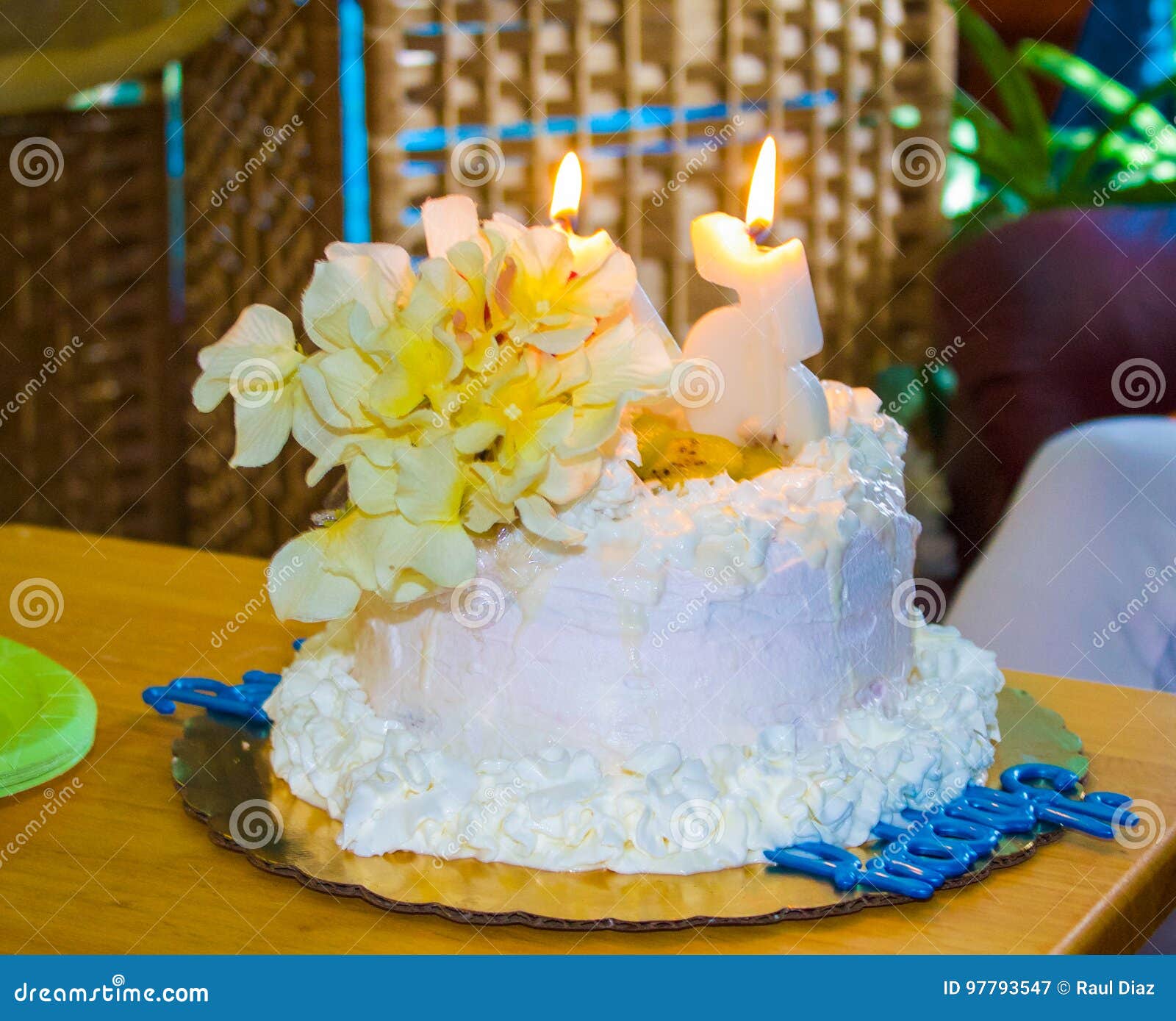 Birthday Cake stock image. Image of dessert, celebration - 97793547