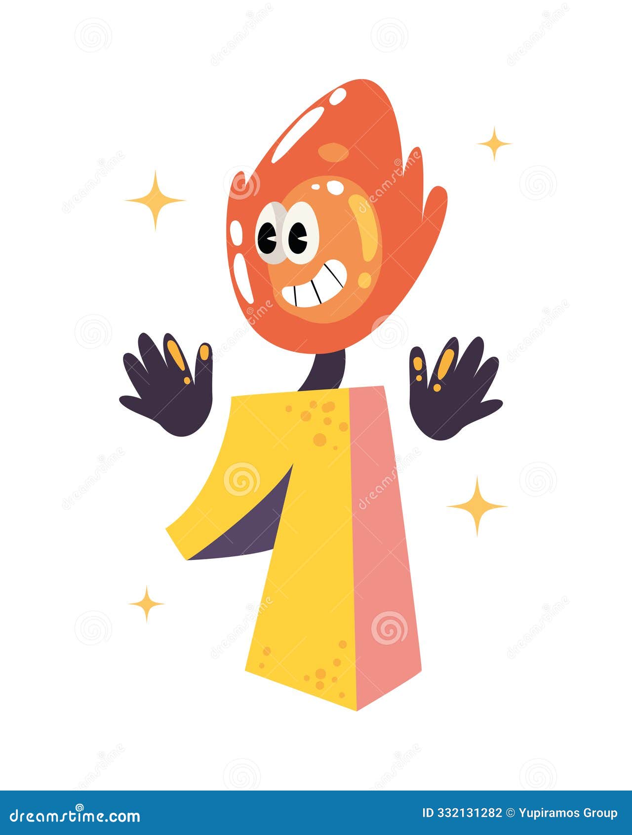 Birthday Candle Number One Happy Stock Vector - Illustration of cake ...