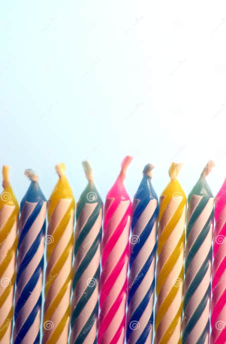 Birthday Candles 2 stock photo. Image of older, candles, happy - 1870
