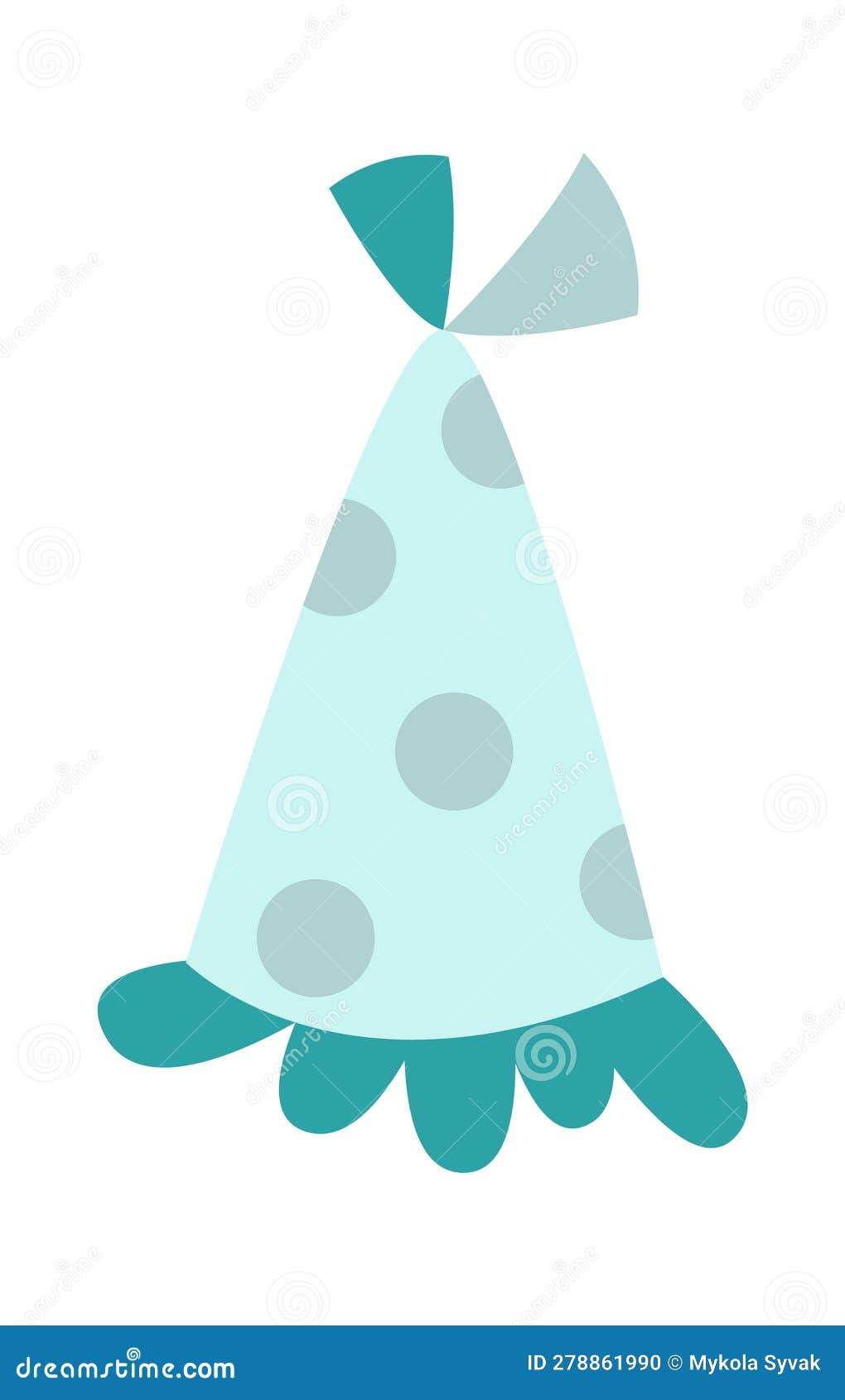 Birthday Celebration Hat stock vector. Illustration of white - 278861990