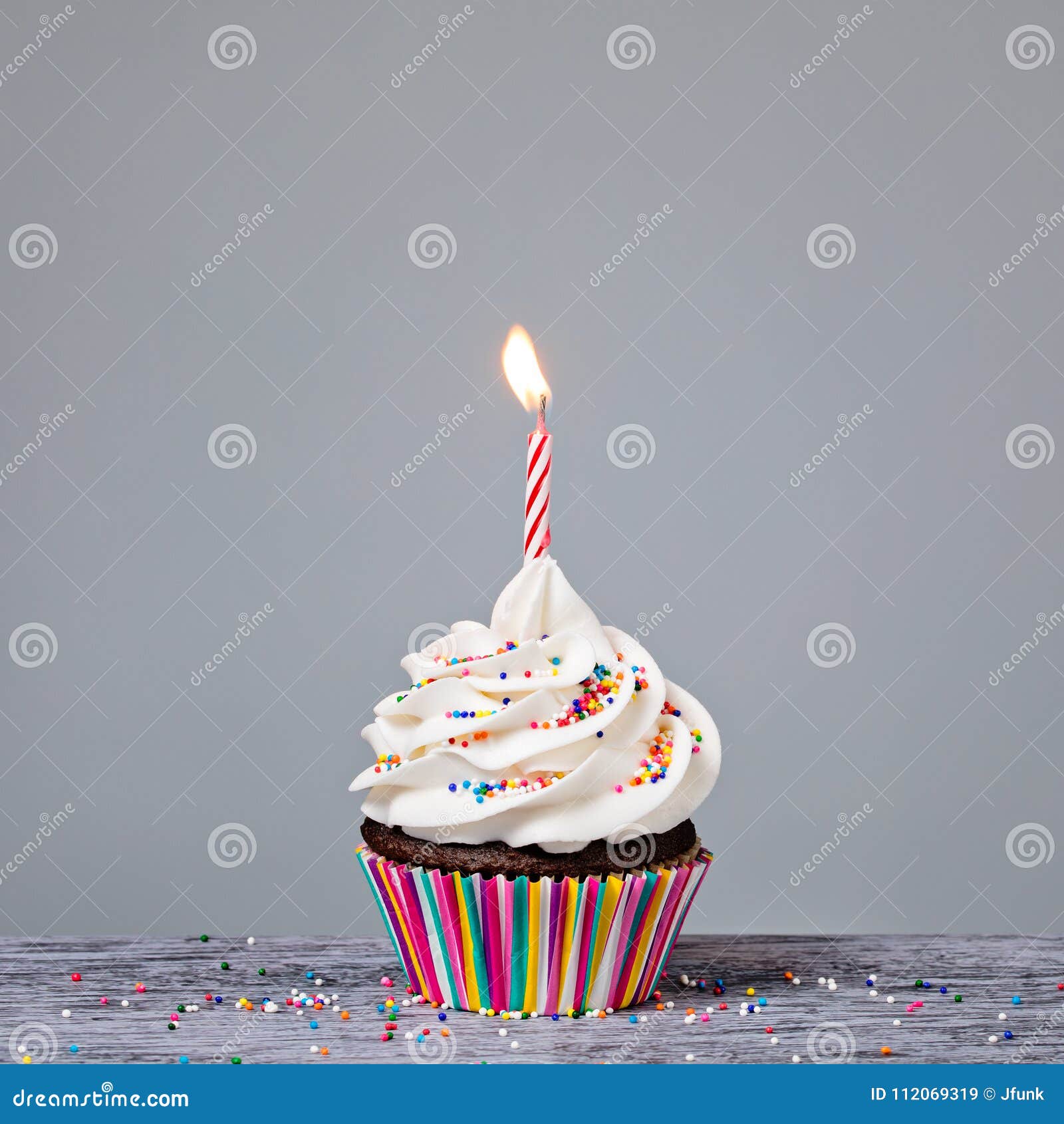 Happy Birthday Cupcakes With Candles