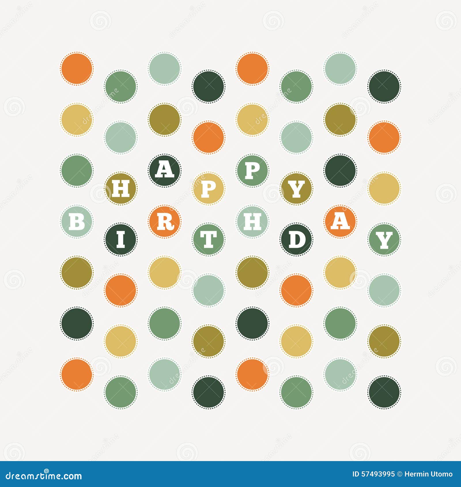 Birthday Dots Pattern stock vector. Illustration of birth - 57493995