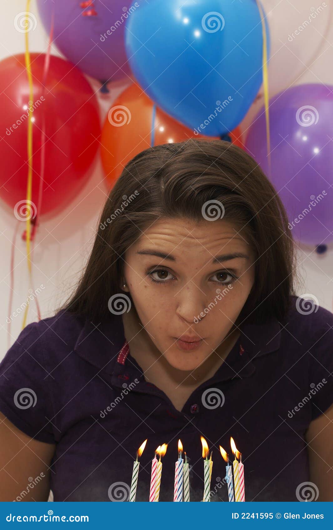 Birthday Flames Picture. Image: 2241595