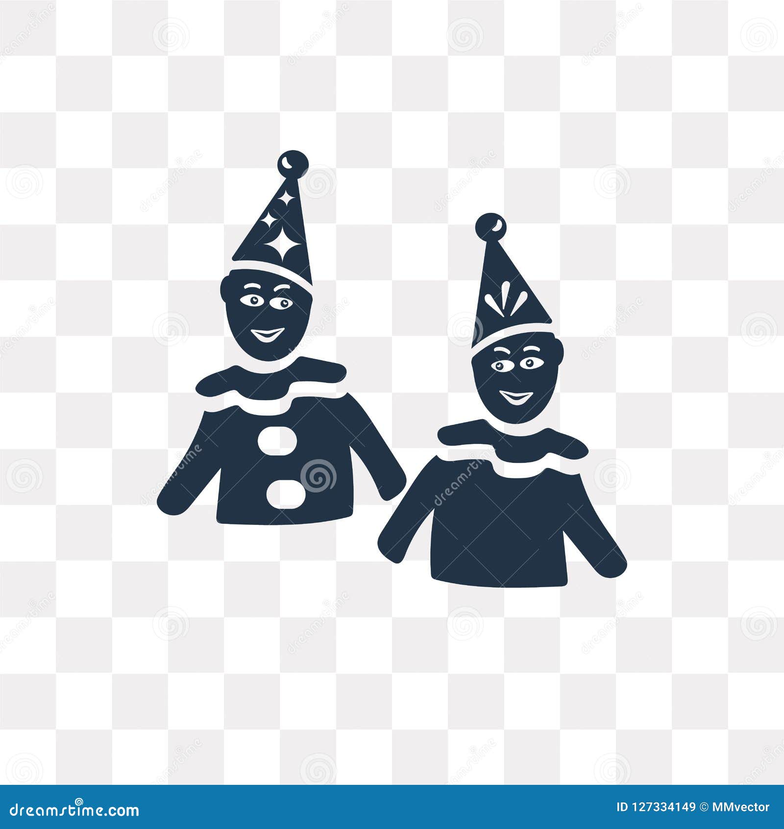 Birthday Friends Vector Icon Isolated on Transparent Background ...