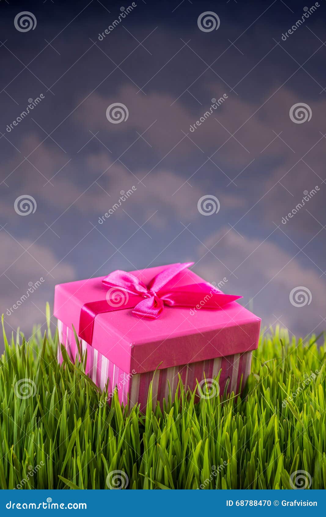 Birthday gift box stock photo. Image of holiday, green - 68788470