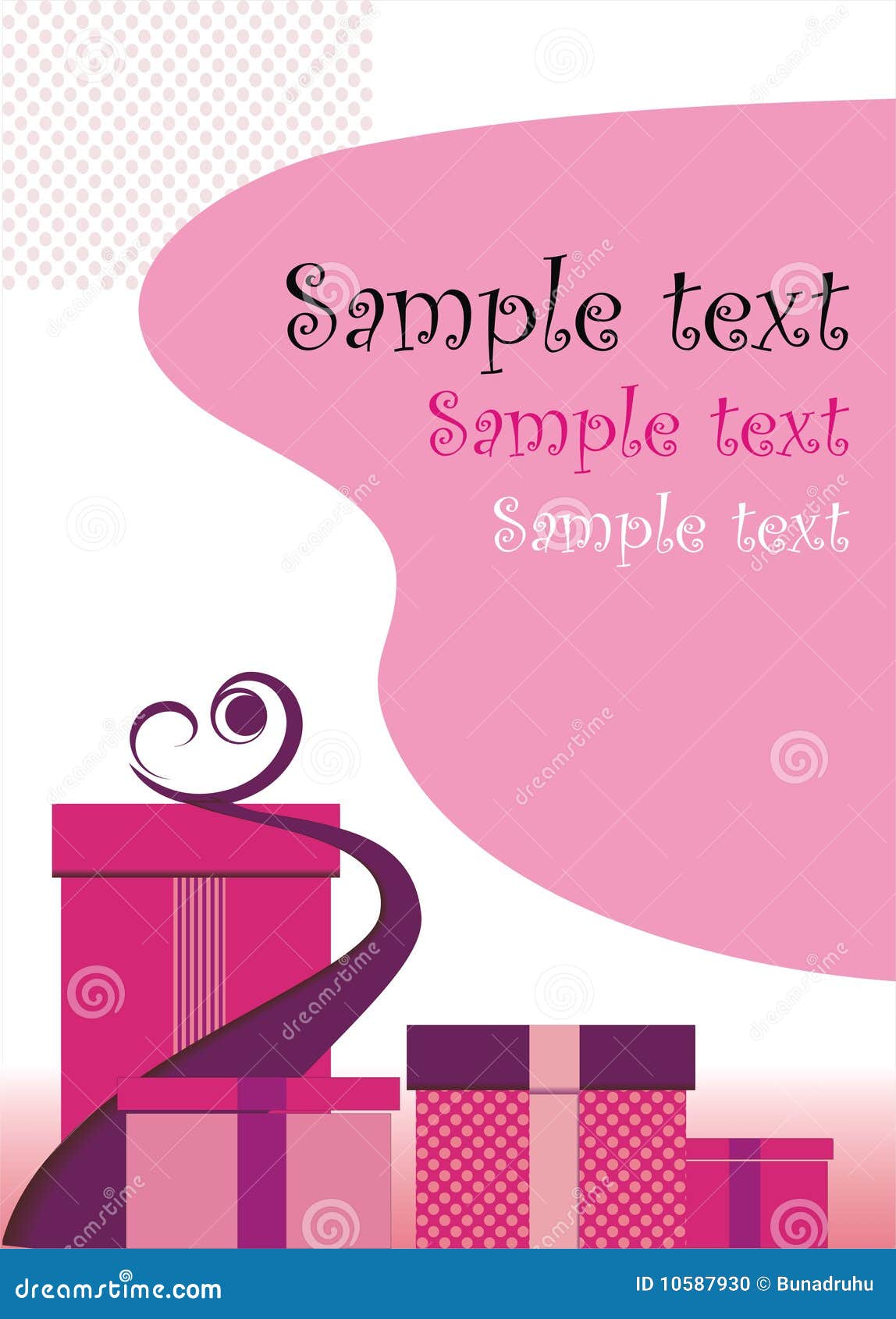 Birthday greeting stock vector. Illustration of celebration - 10587930