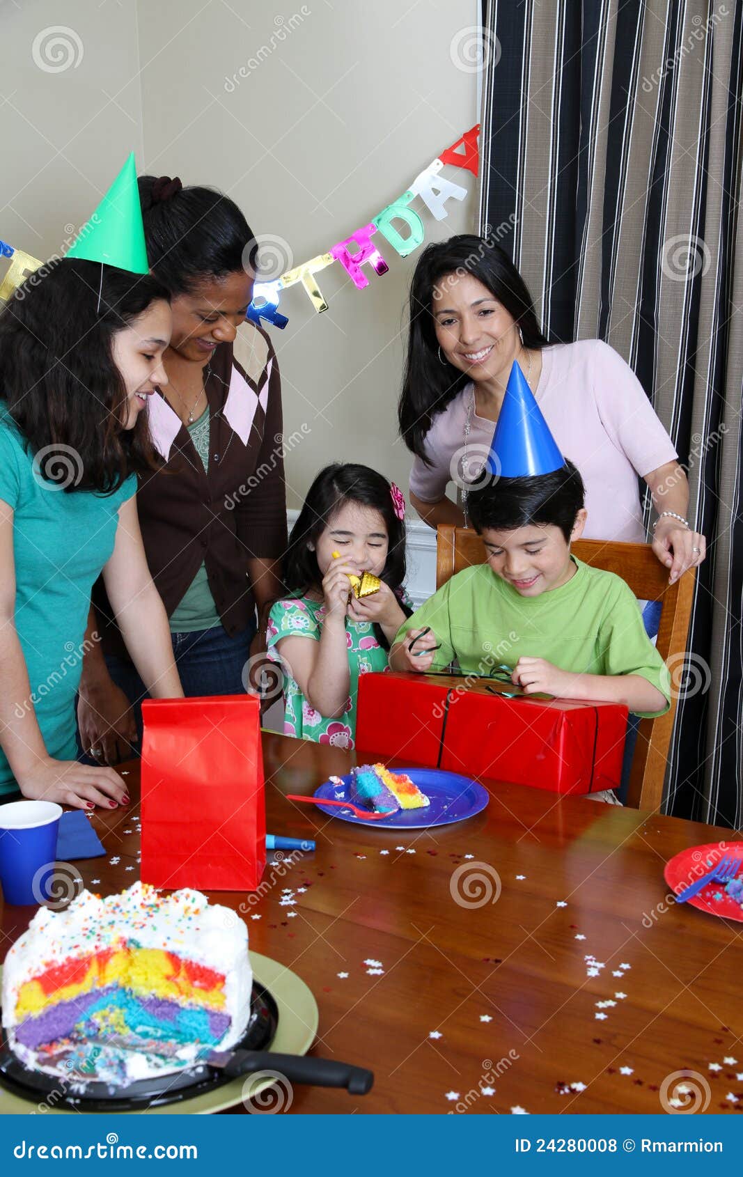 Birthday Party stock photo. Image of parent, lifestyle - 24280008