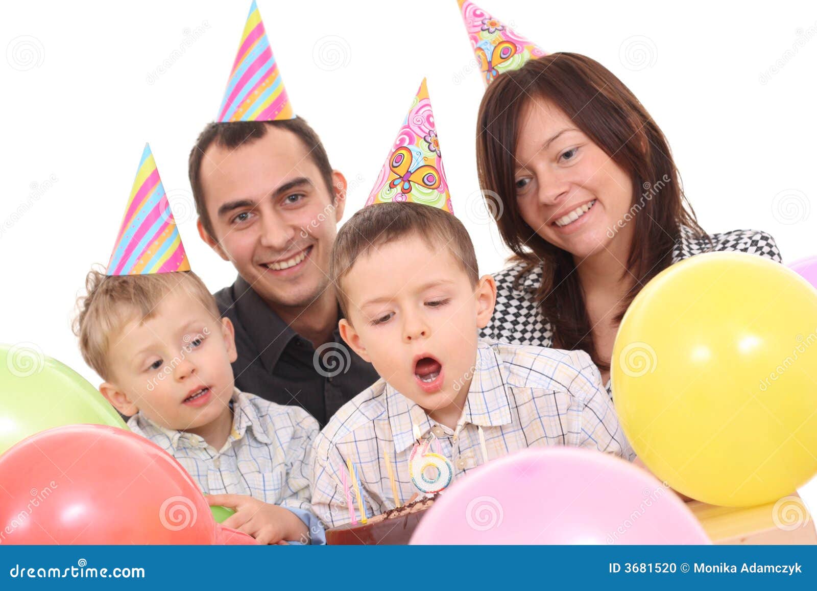 Birthday party stock photo. Image of happy, parents, balloon - 3681520