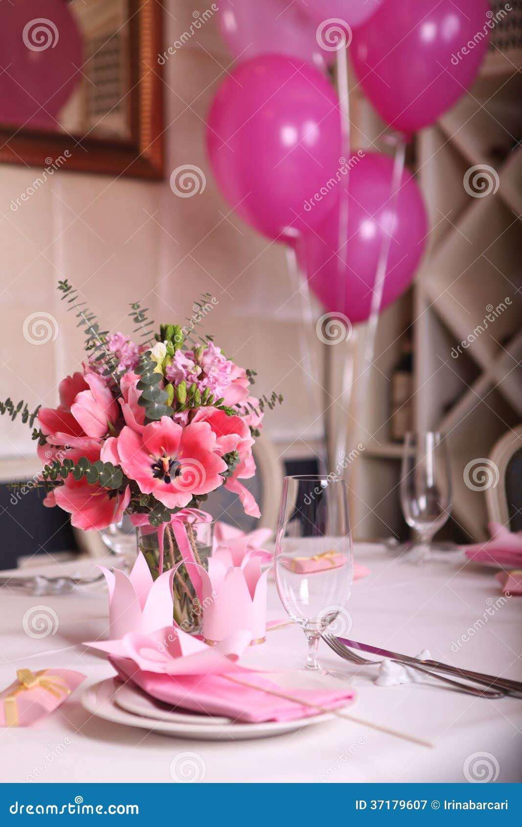 Birthday party stock image. Image of glamour, femininity - 37179607