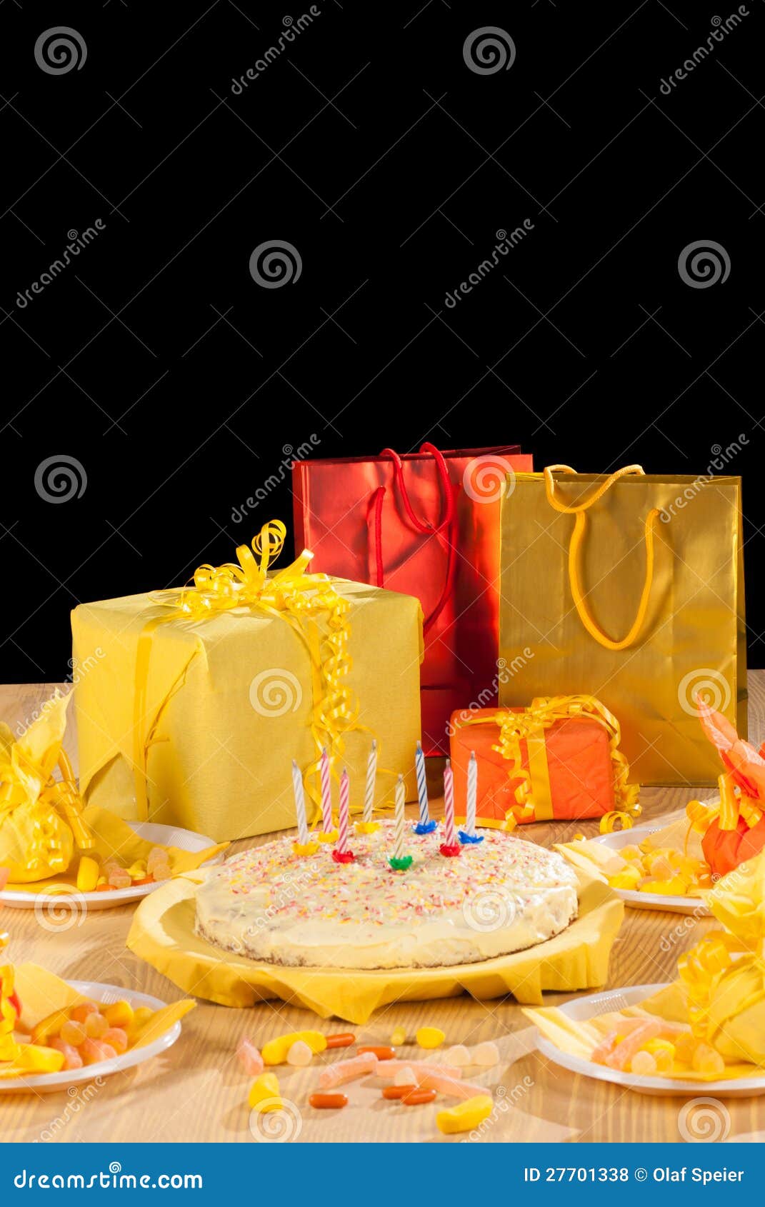 Birthday party still life stock photo. Image of vertical - 27701338