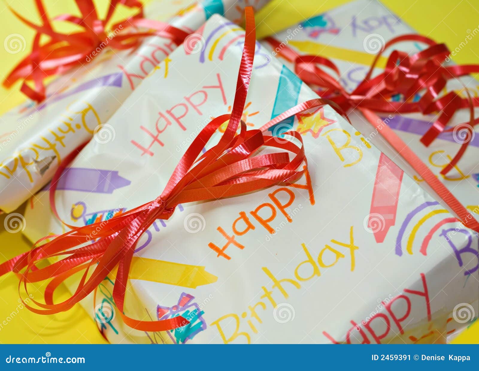 Birthday Presents stock image. Image of present, surprise - 2459391