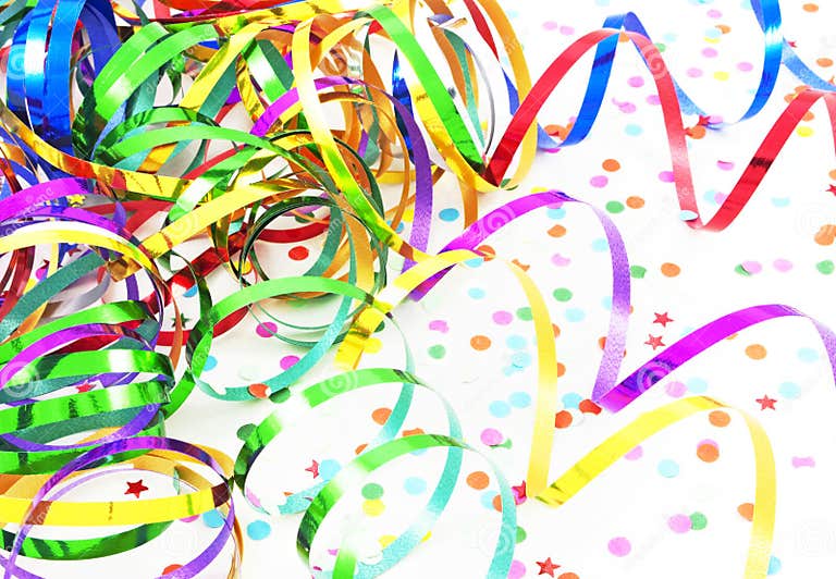 Birthday ribbons stock image. Image of design, color - 17681019