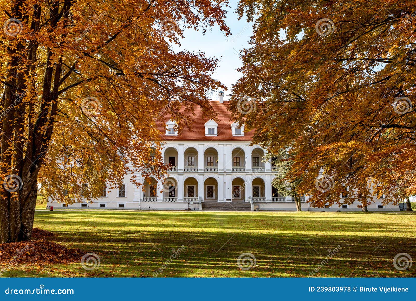 Birzai Castle in Birzai, Lithuania Editorial Stock Photo - Image of ...