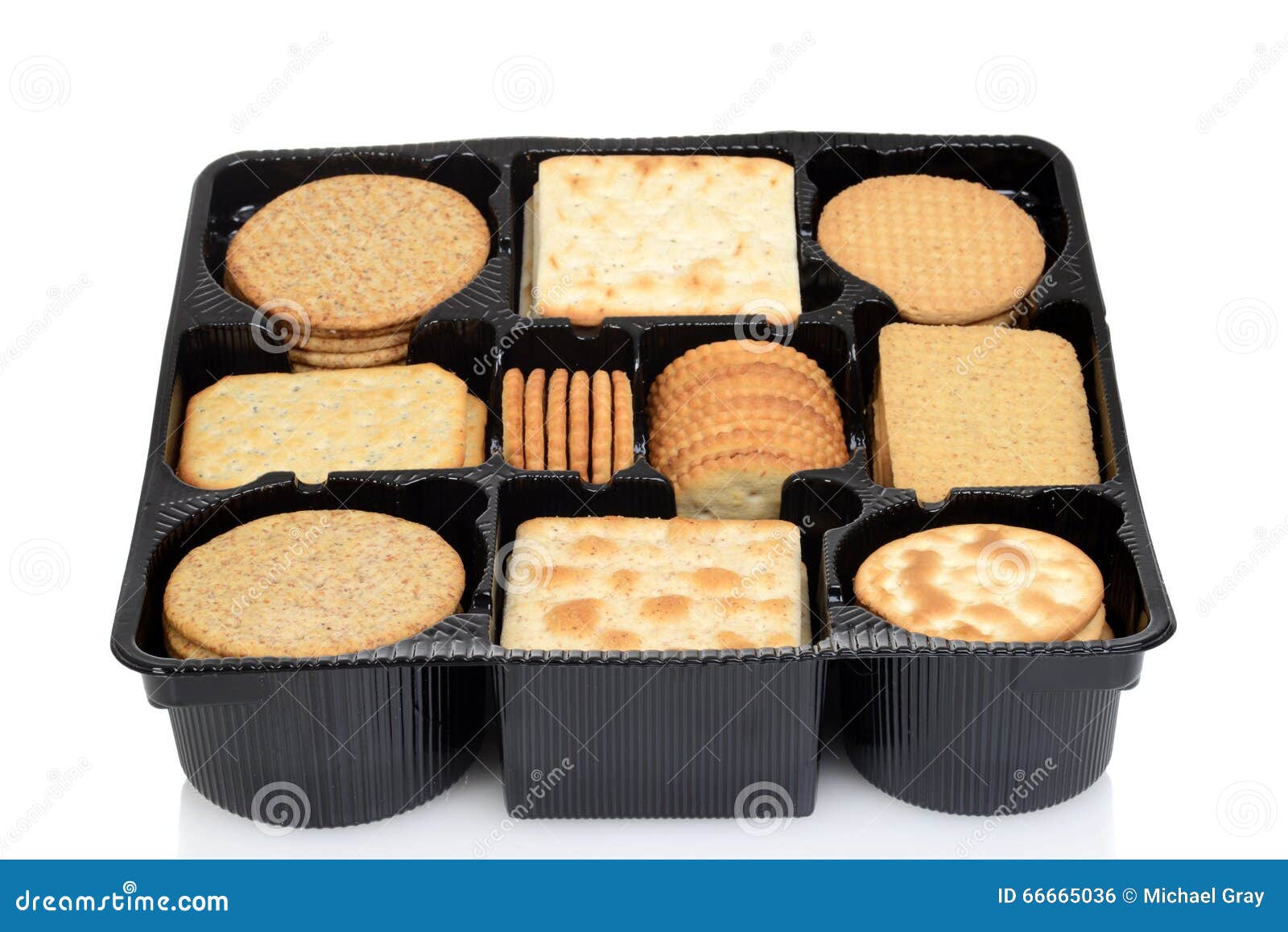 Biscoitos Sortidos Da Caixa Foto de Stock - Imagem de cromo, alimento ...