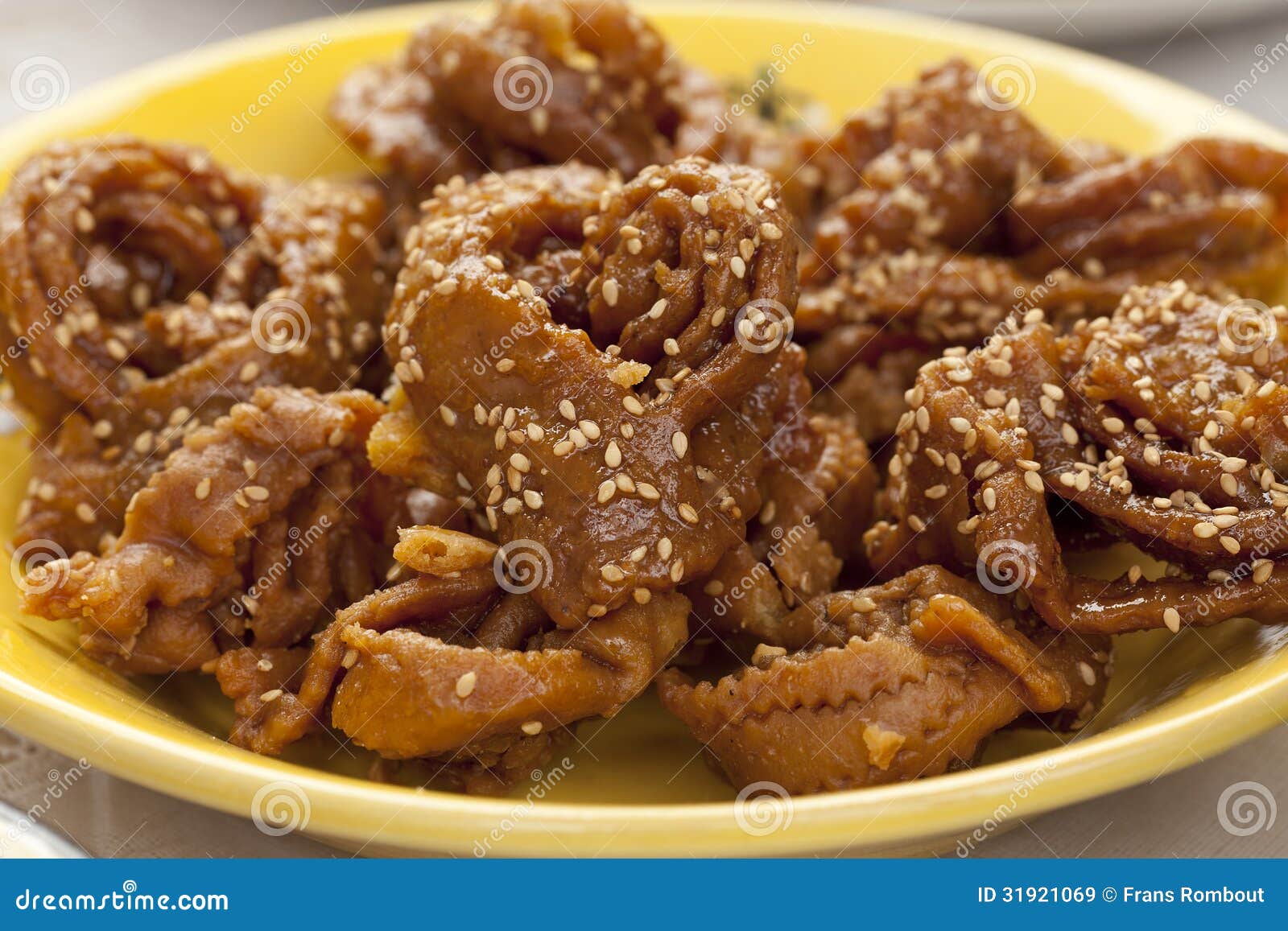Biscotti Marocchini Del Miele Immagine Stock - Immagine di mediterraneo ...