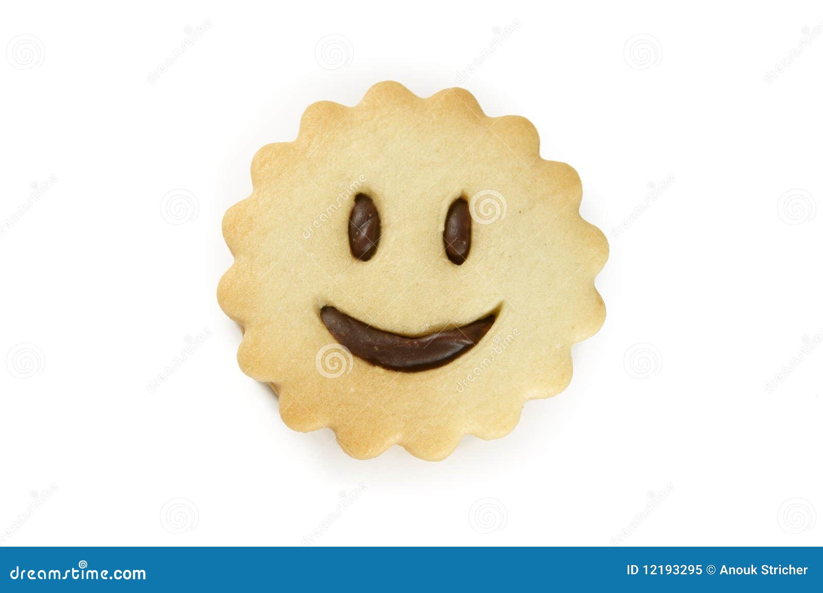 Biscuit stock image. Image of cream, smiling, happy, bakery - 12193295