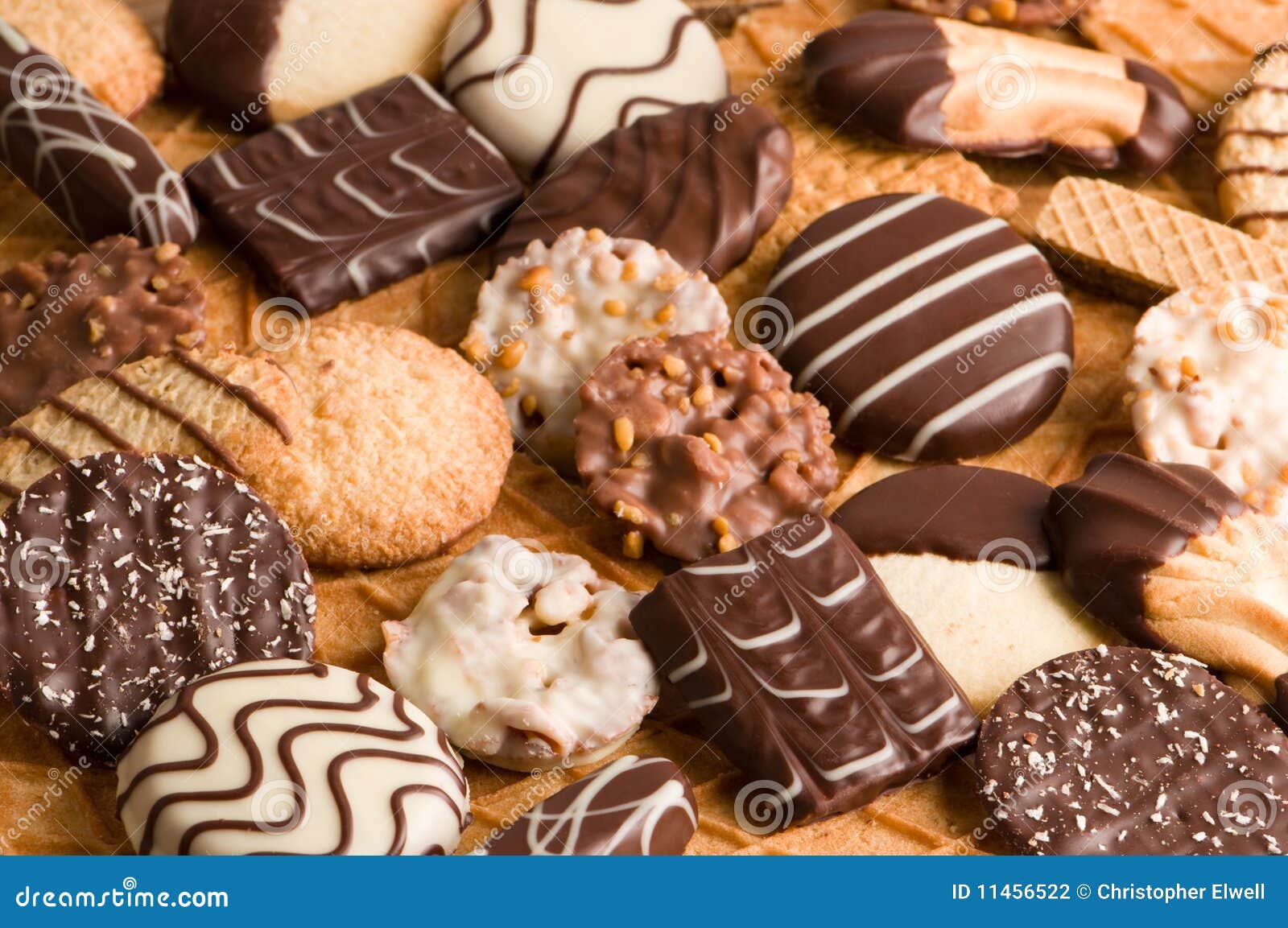 Biscuit Background stock photo. Image of iced, selection - 11456522