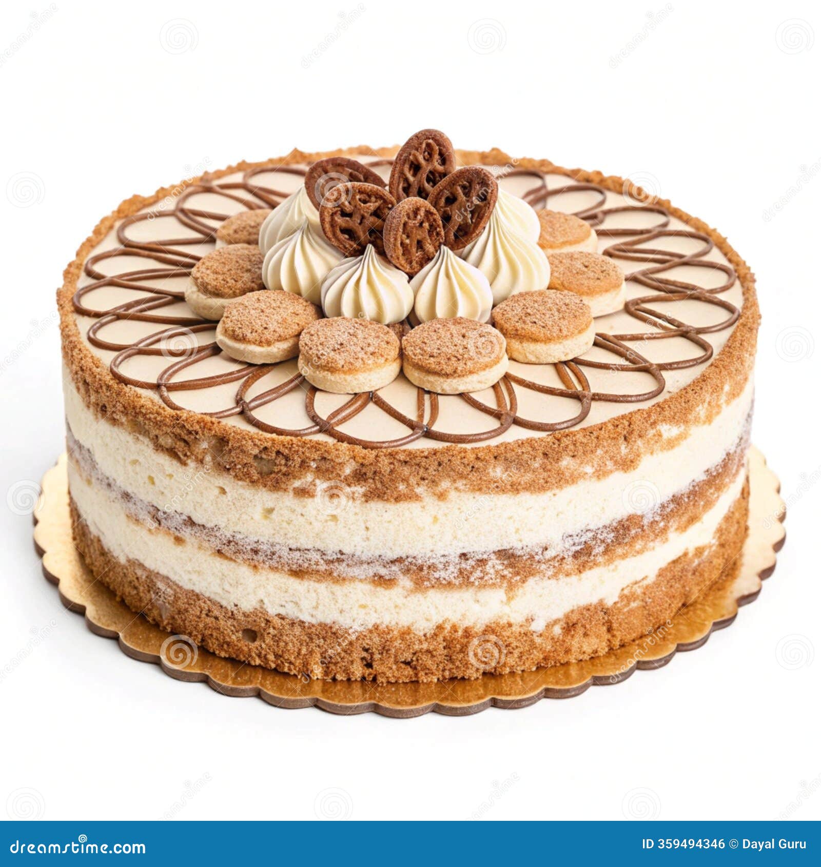 Biscuit Cake Font, Alphabet. Cherry On The Cake Royalty-Free Stock ...