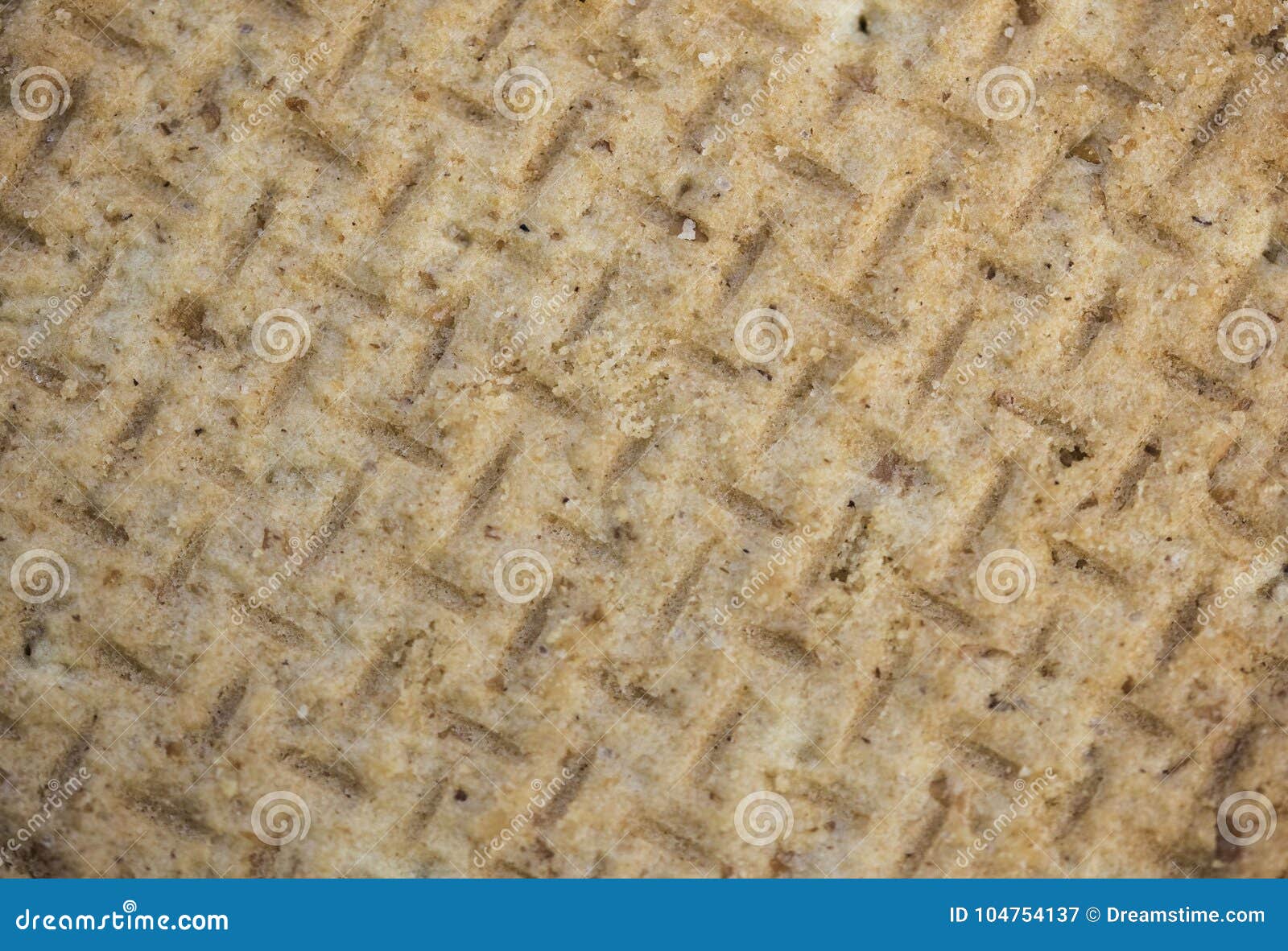 Biscuit close up texture stock image. Image of like - 104754137