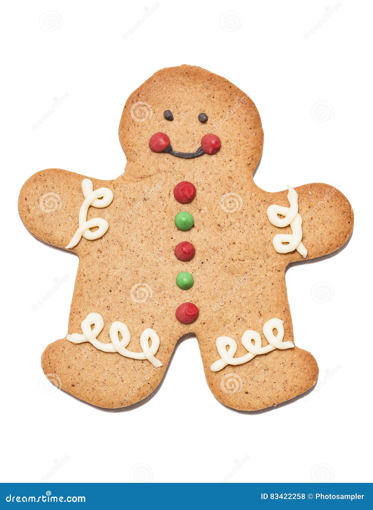 Biscuit cookie man stock photo. Image of sugar, dessert - 83422258