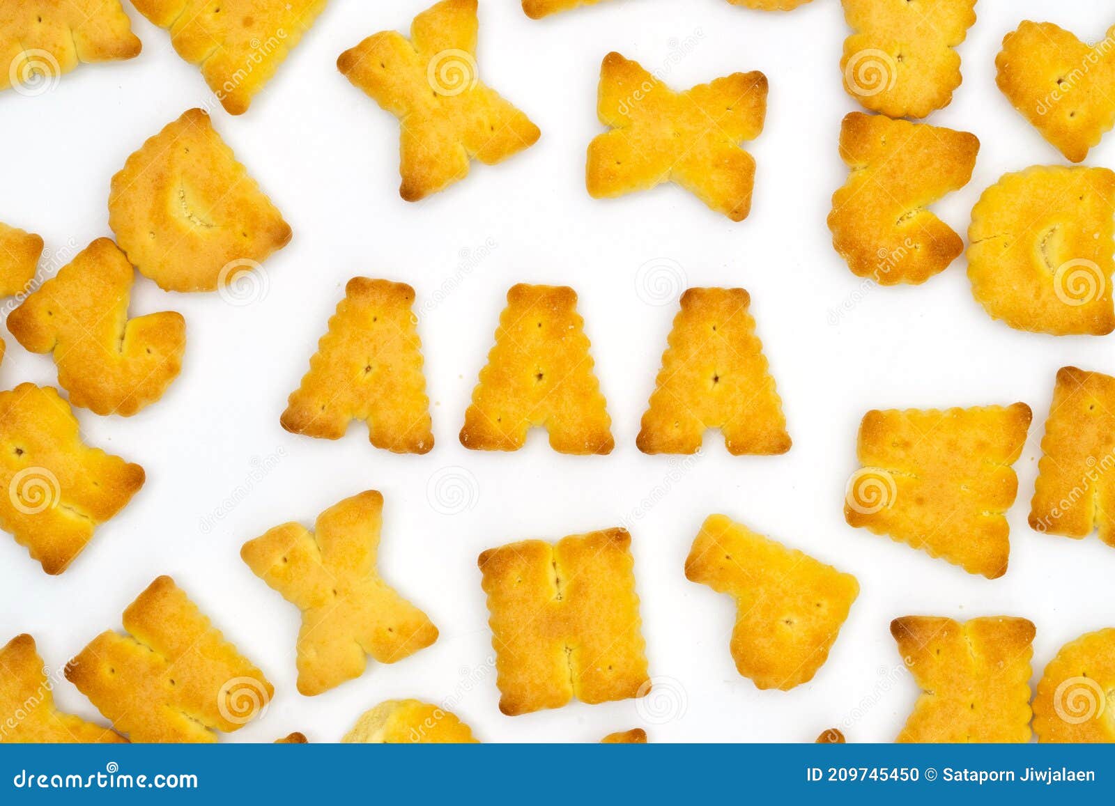 Biscuit Cracker Abc Letter Alphabet Stock Photo - Image of cartoon ...
