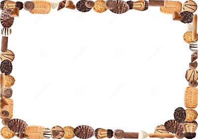 Biscuit frame stock photo. Image of cookies, cakes, biscuits - 23479272