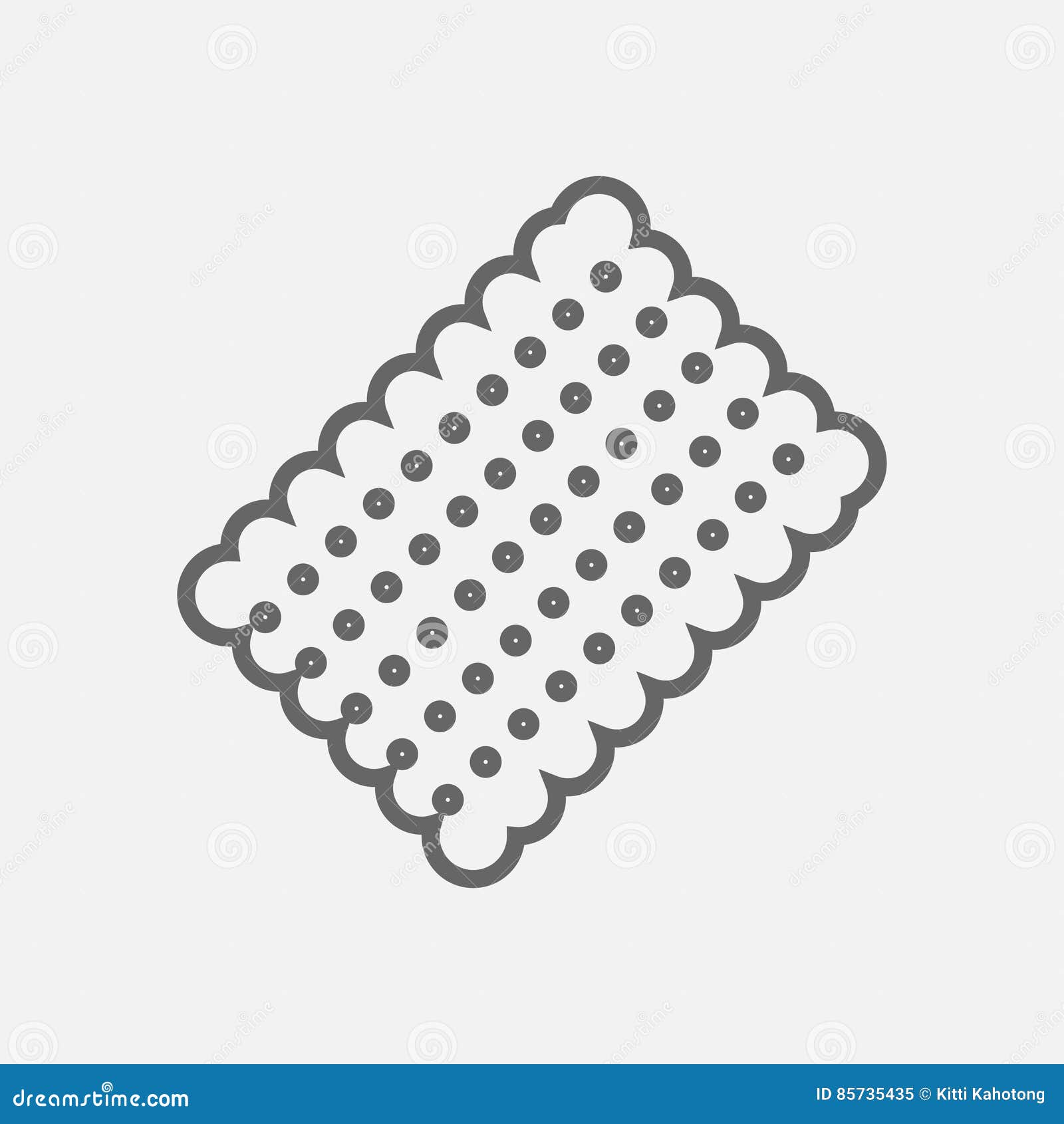 Biscuit icon ,Cookies stock vector. Illustration of sugar - 85735435