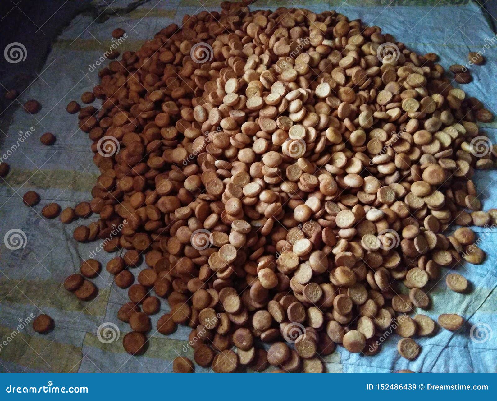 Biscuit Making Process in Bakery Shop Stock Image - Image of bakery ...