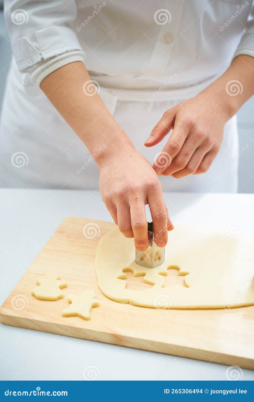 Biscuit Making Process, Studio Shot Stock Photo - Image of organic ...