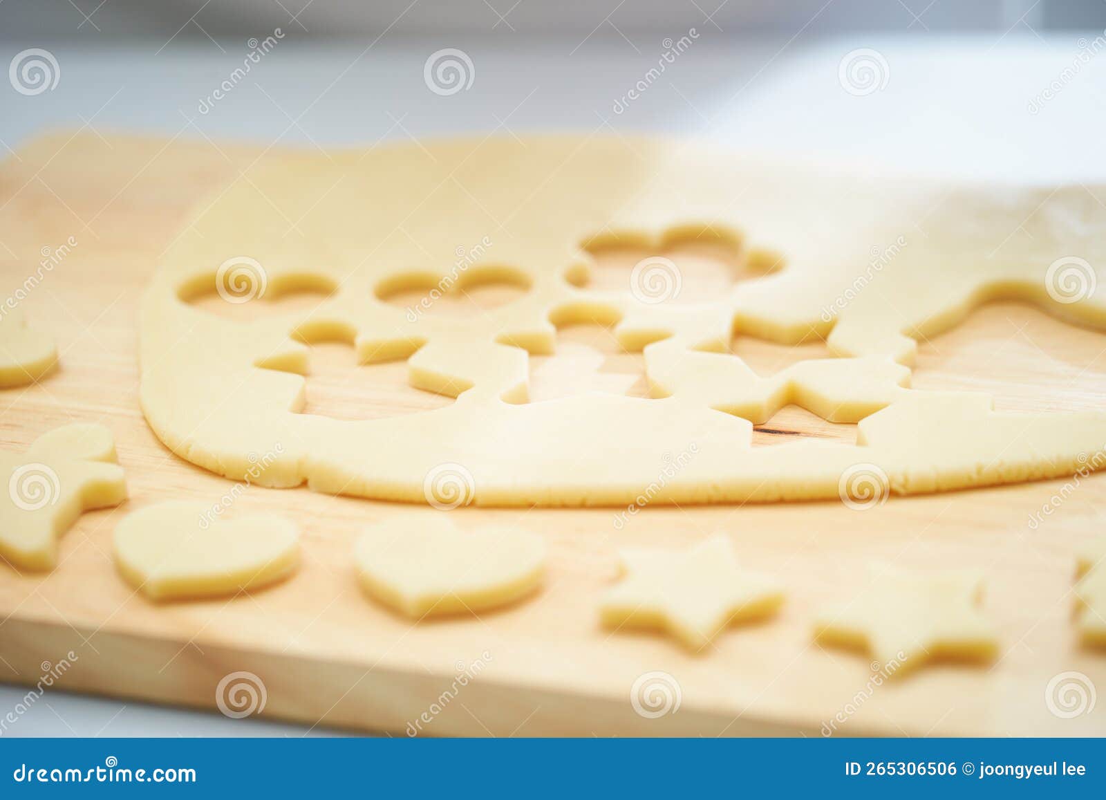 Biscuit Making Process, Studio Shot Stock Photo - Image of food, homemade: 265306506
