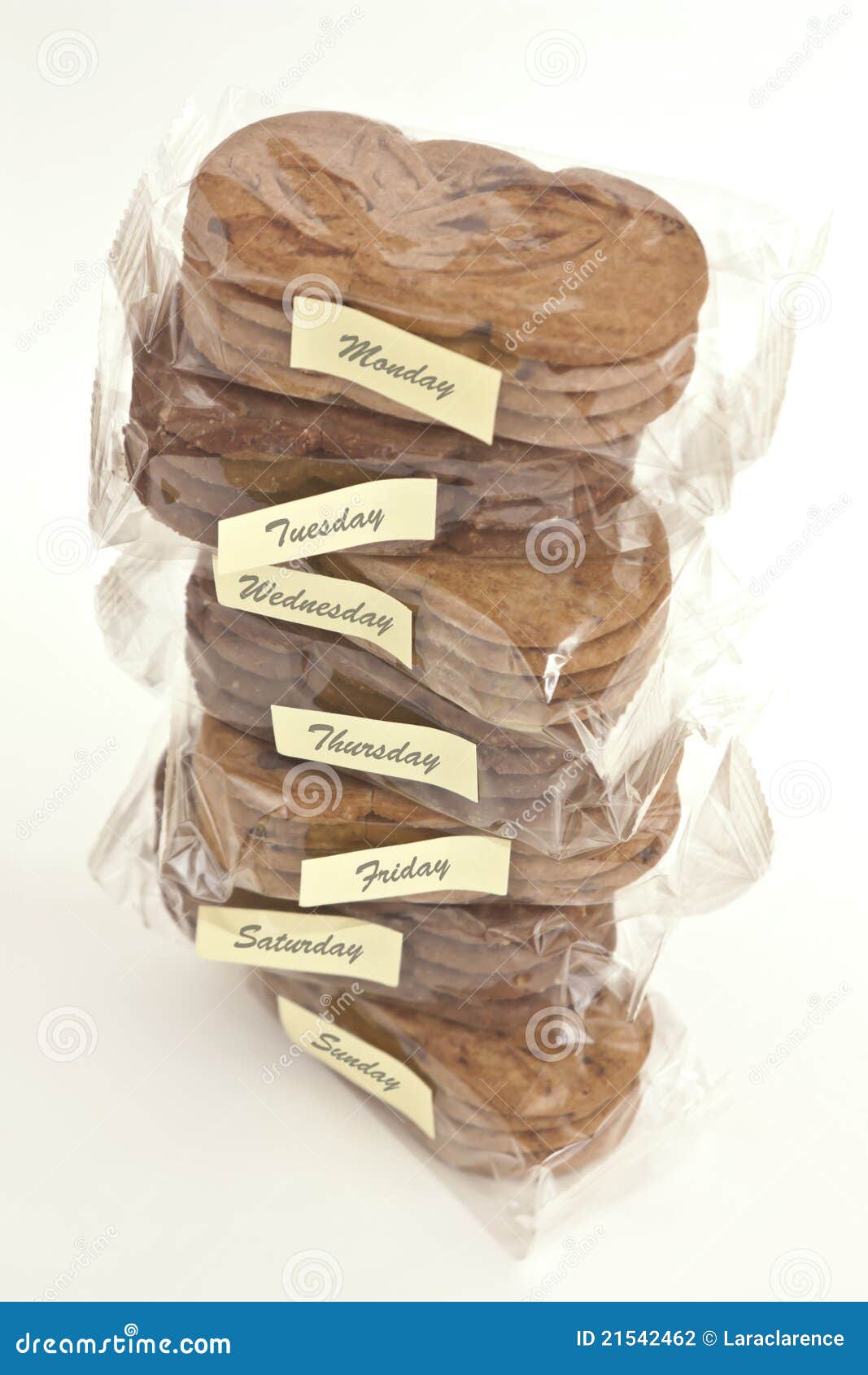 Biscuit Packages for Every Day Stock Photo - Image of cocoa, dessert ...