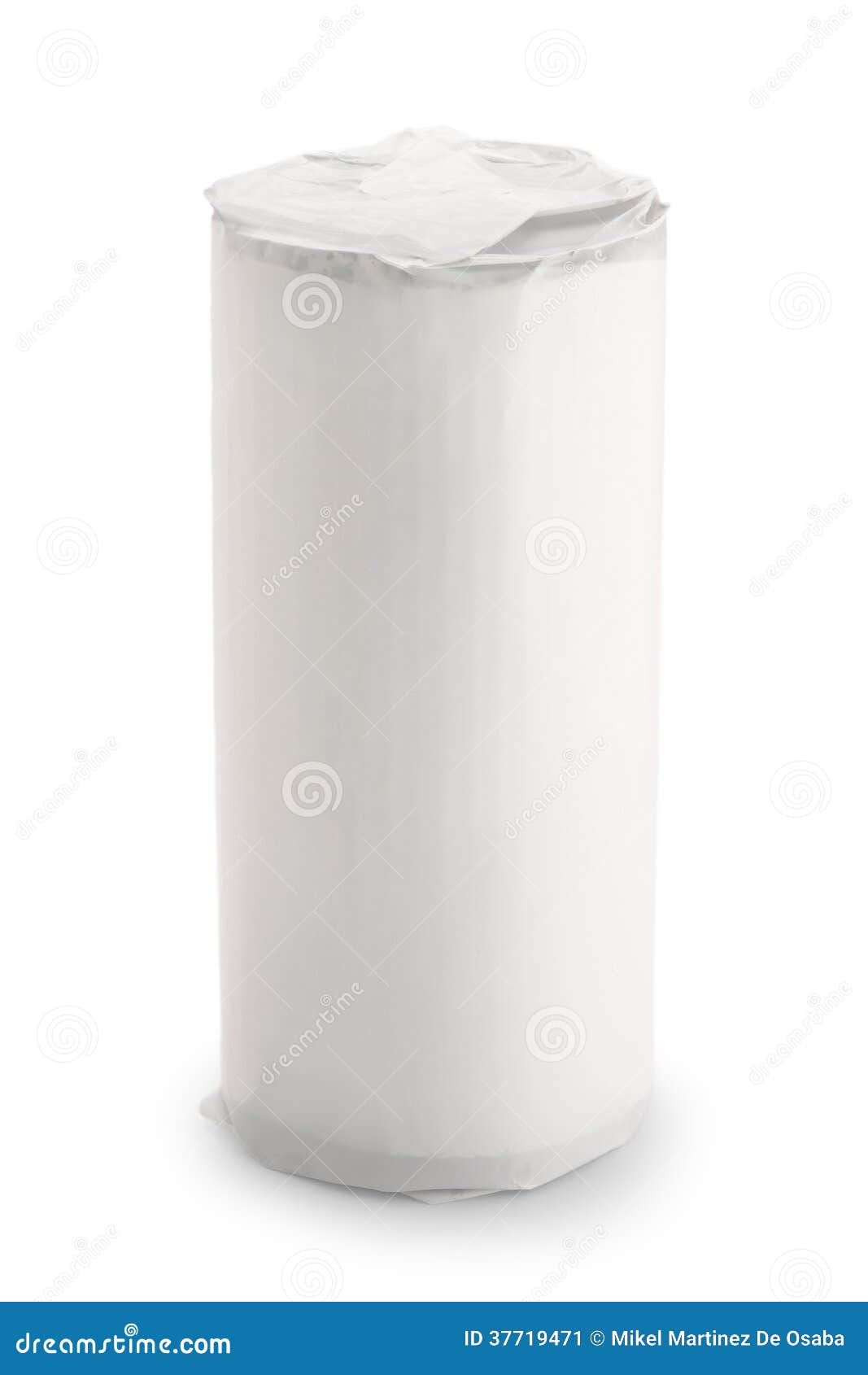 Biscuit Plastic Package Isolated on White Stock Image - Image of white ...