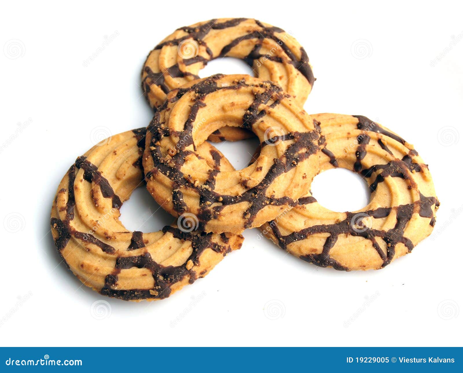 Biscuit rings 2 stock image. Image of baked, isolated - 19229005
