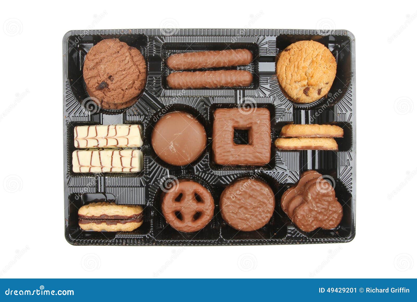 Biscuit selection stock image. Image of milk, confectionery - 49429201