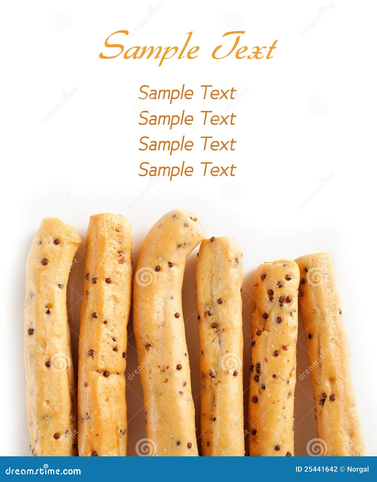 Biscuit sticks stock photo. Image of sesame, wheat, tasty - 25441642