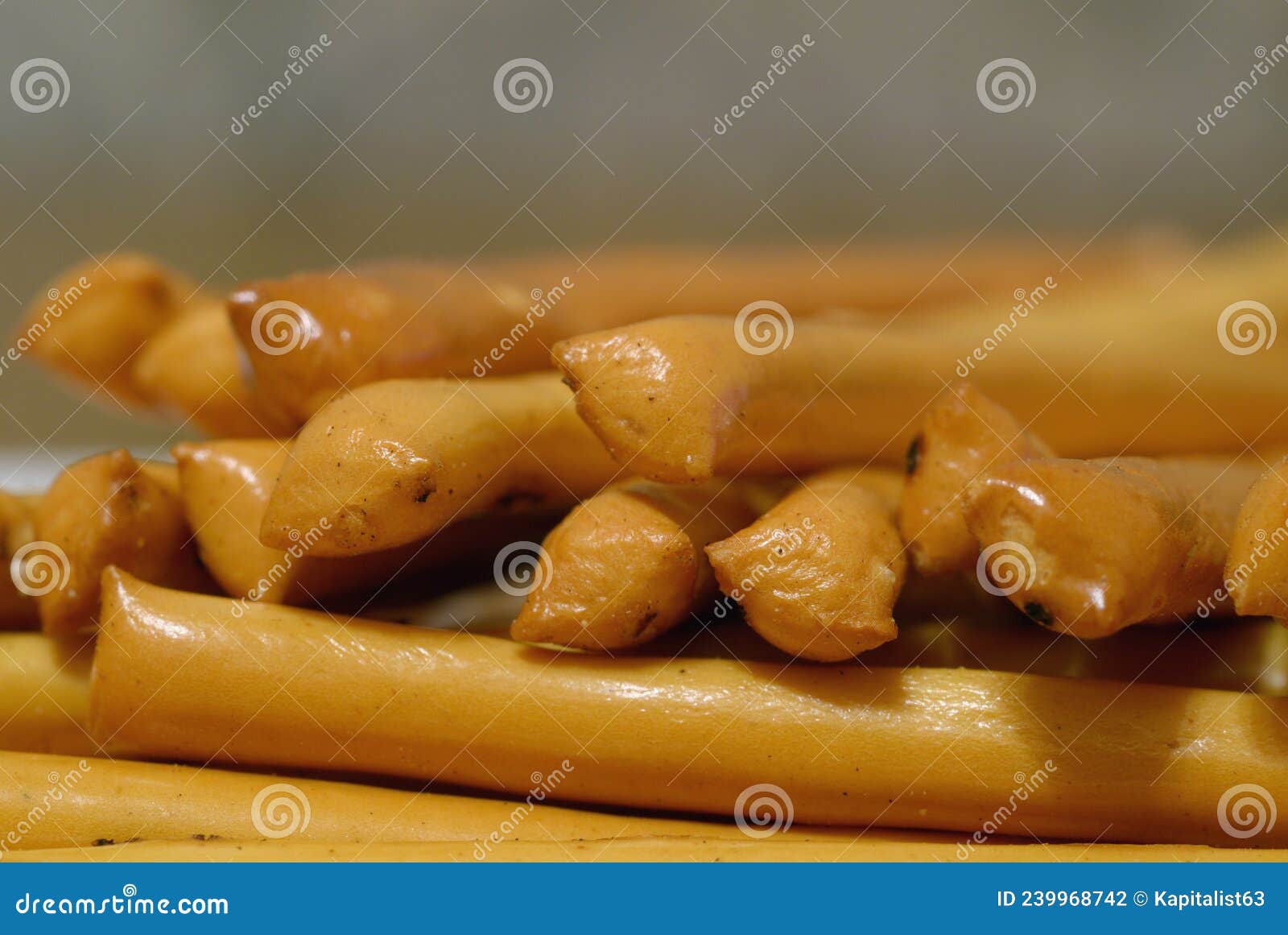 Biscuit Straws on the Surface Closeup Stock Photo - Image of meal, cook ...
