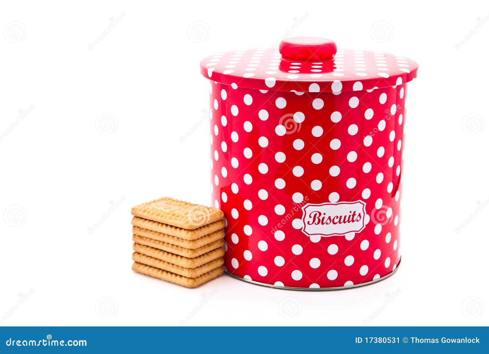 Biscuit Tin stock image. Image of sweet, tasty, food - 17380531