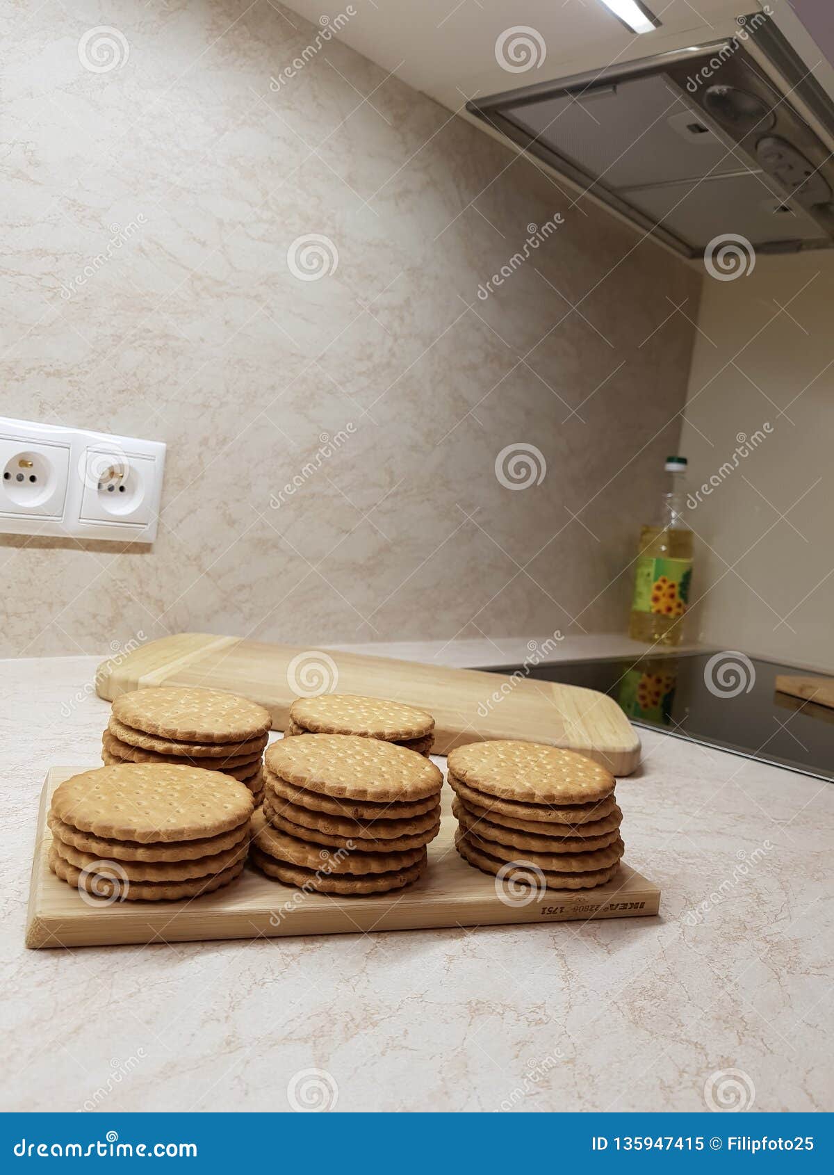 Biscuits stock image. Image of biscuit, sweet, food - 135947415