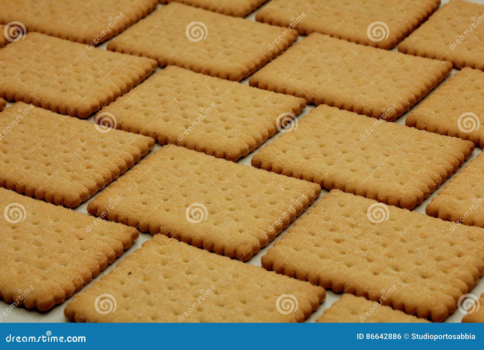 Biscuits in brick pattern stock photo. Image of brickwork - 86642886