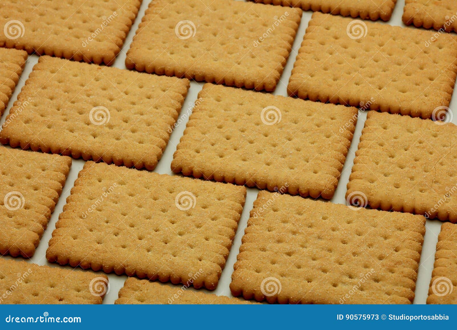 Biscuits in brick pattern stock image. Image of cracker - 90575973