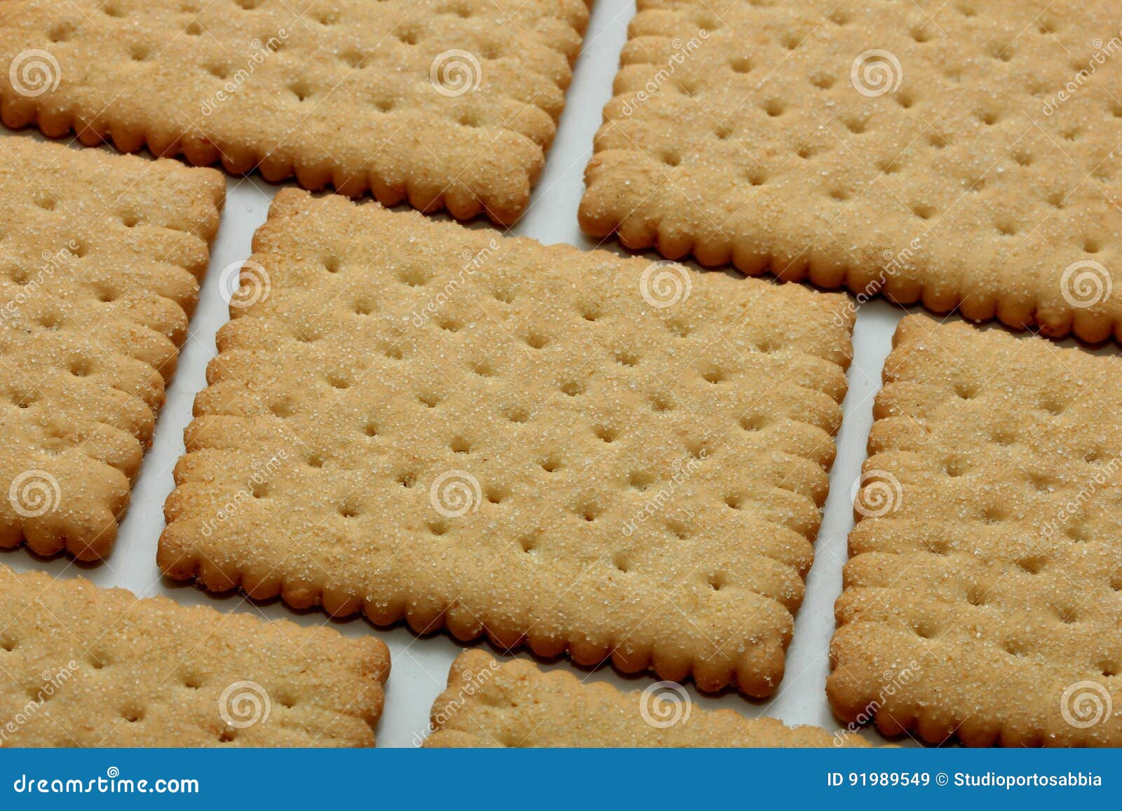 Biscuits in brick pattern stock image. Image of cookie - 91989549