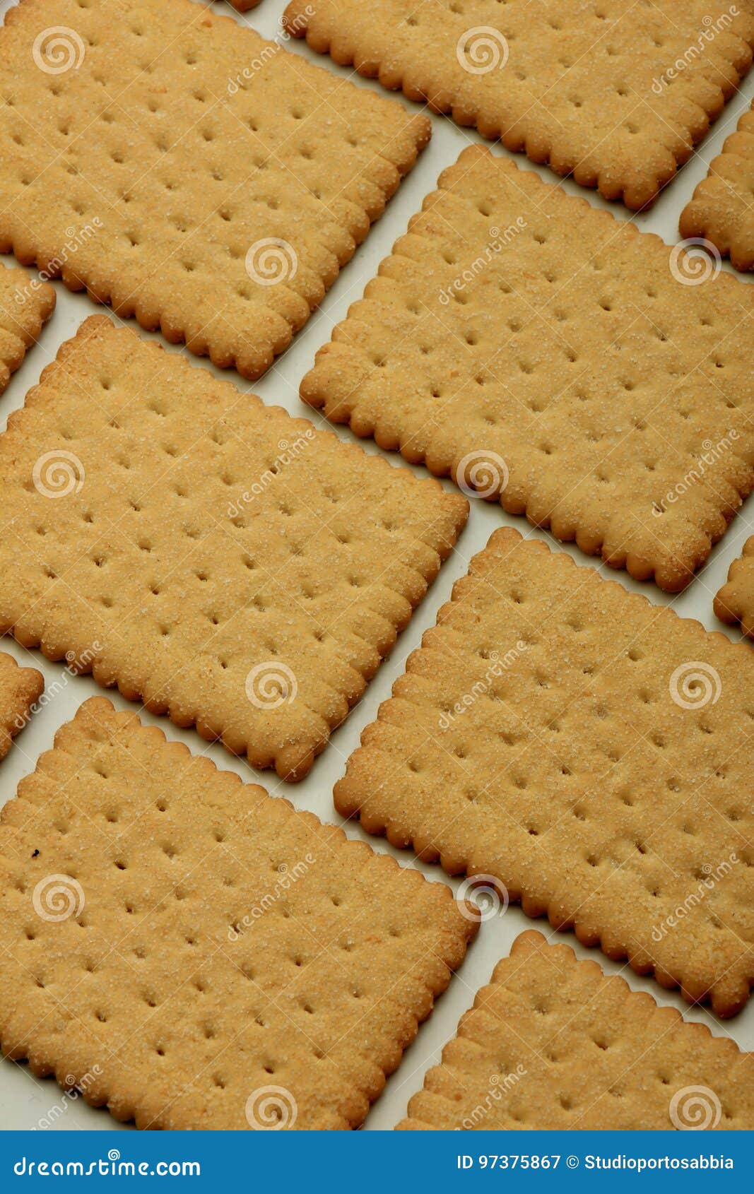 Biscuits in brick pattern stock image. Image of brick - 97375867