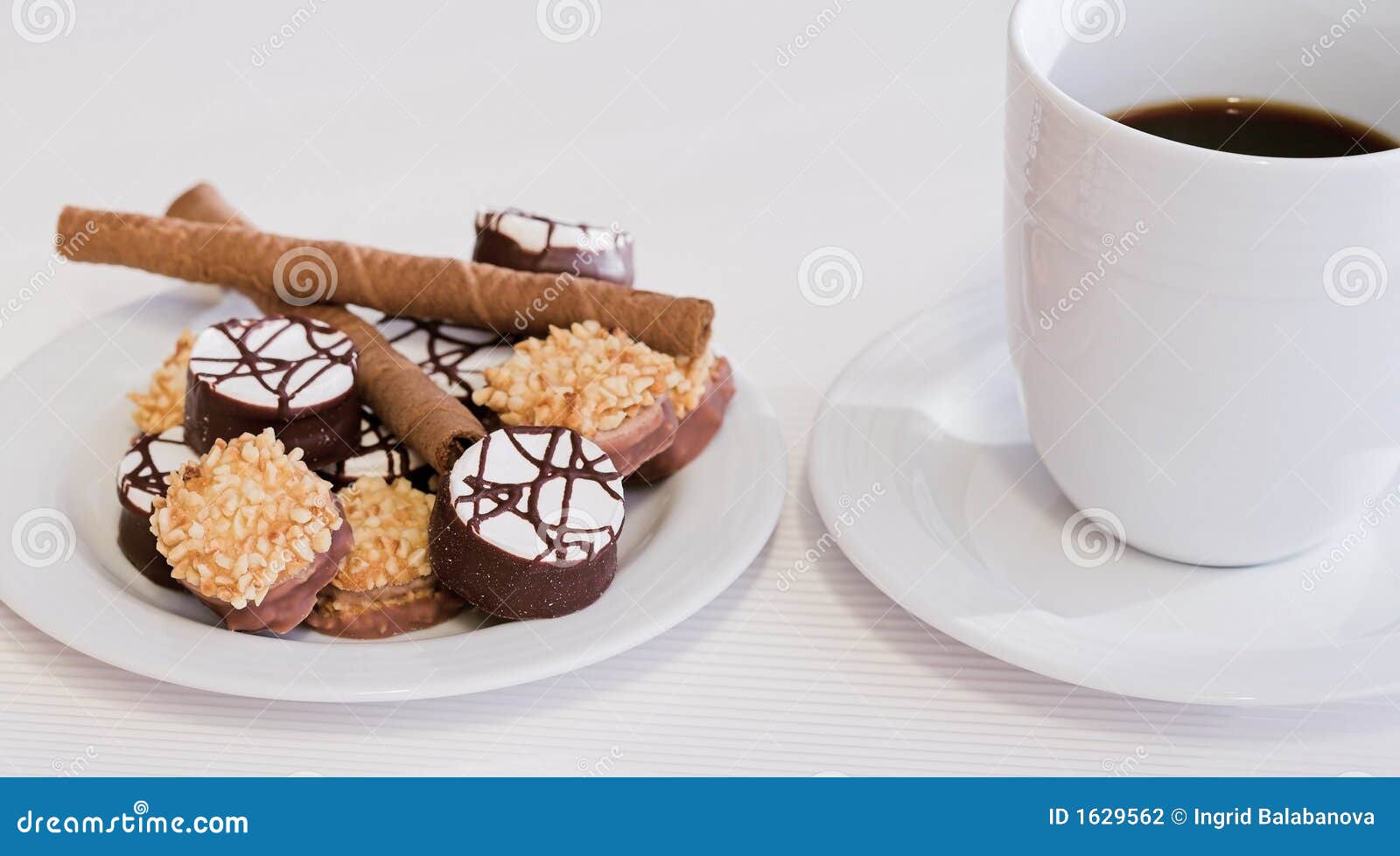 Biscuits and coffee stock photo. Image of breakfast, meal - 1629562