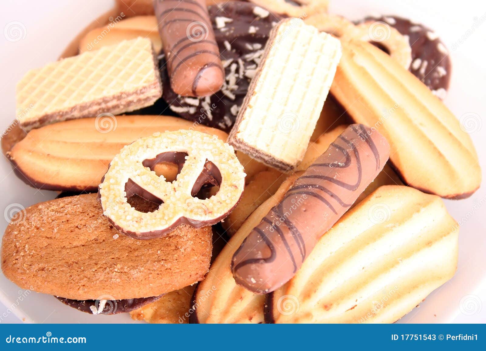 Biscuits, cookies, cakes stock image. Image of desserts - 17751543