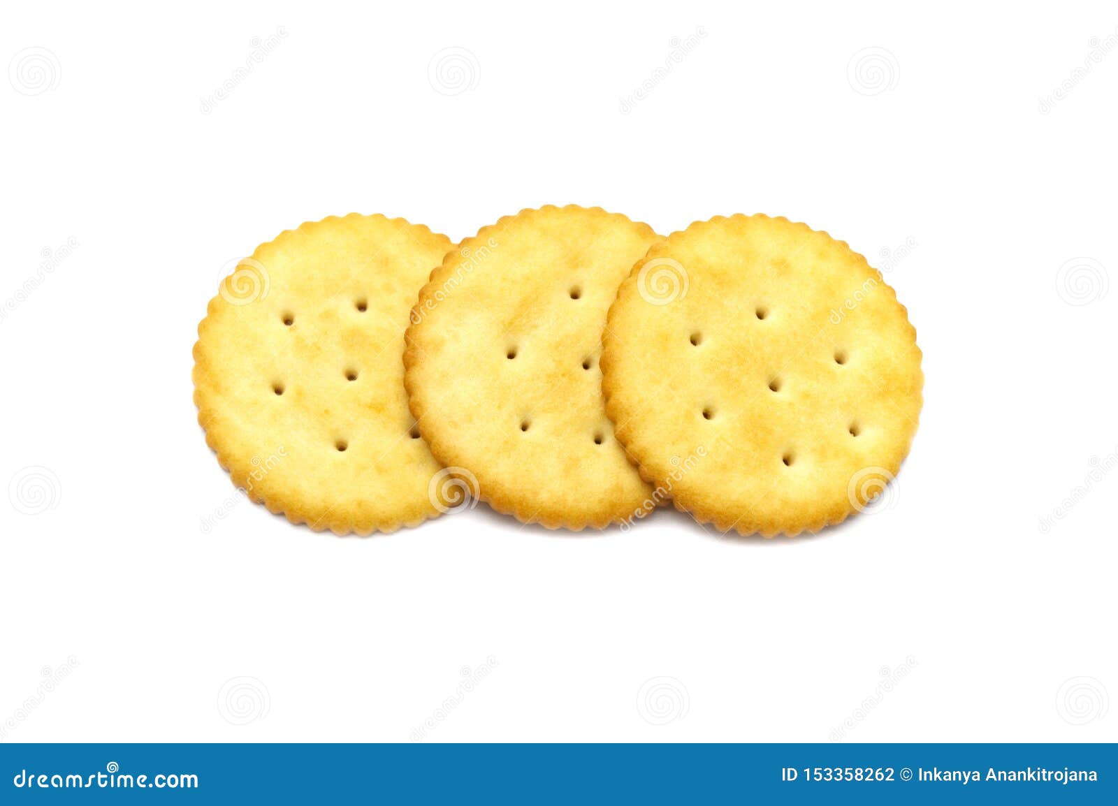 Biscuits Cracker Circle Design. Stock Photo - Image of appetizer ...