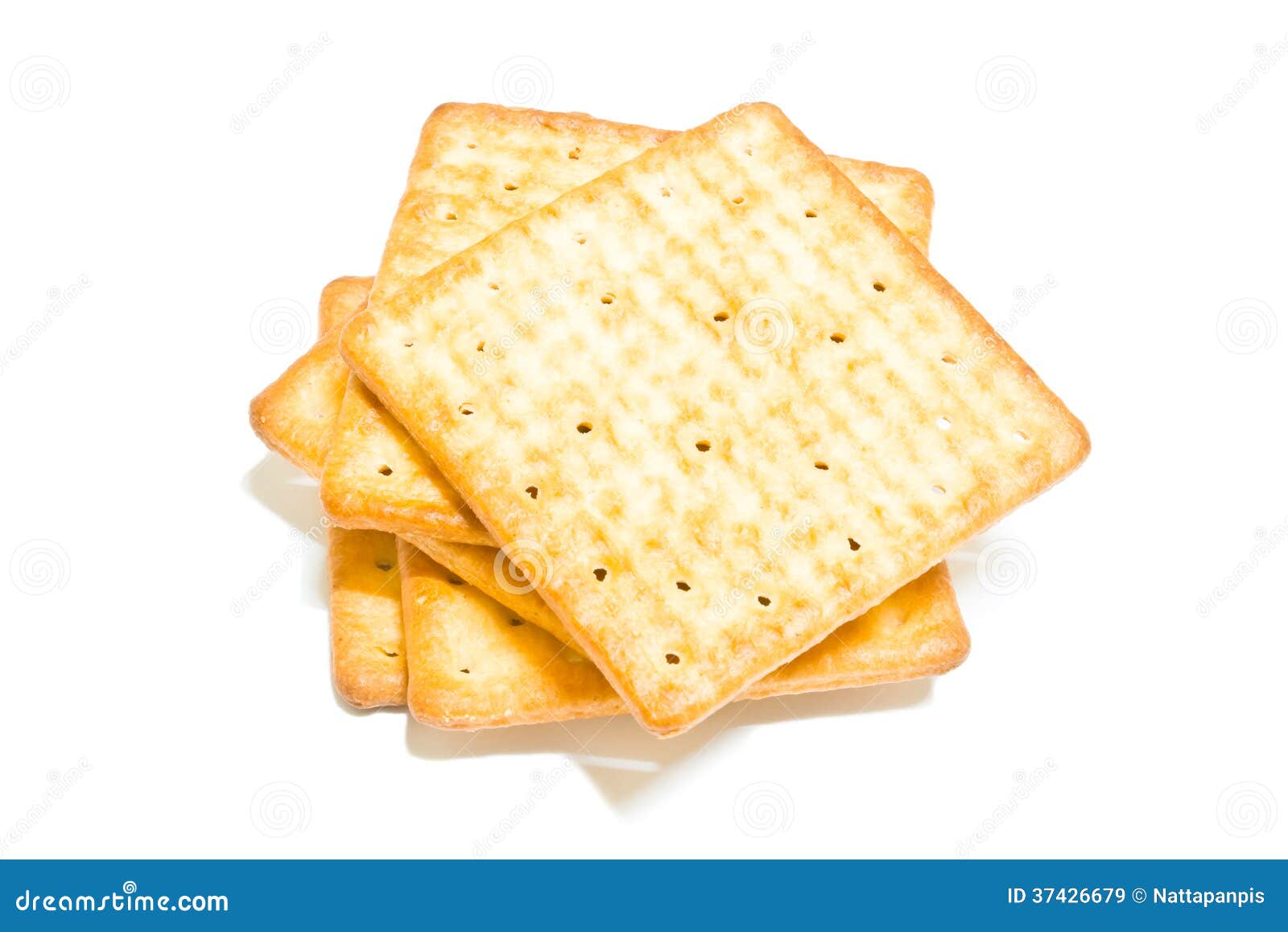 Biscuits, Cracker stock image. Image of yummy, baked - 37426679