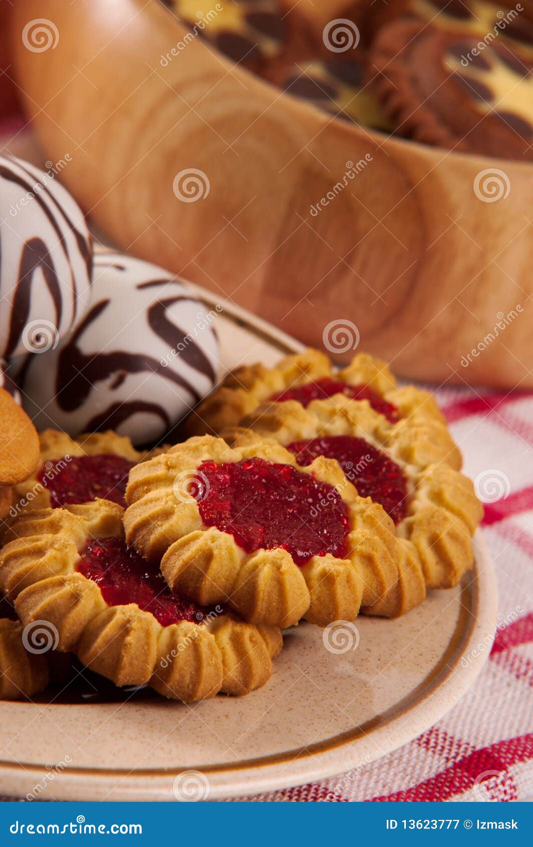 Biscuits with decoration stock image. Image of food, cookies - 13623777