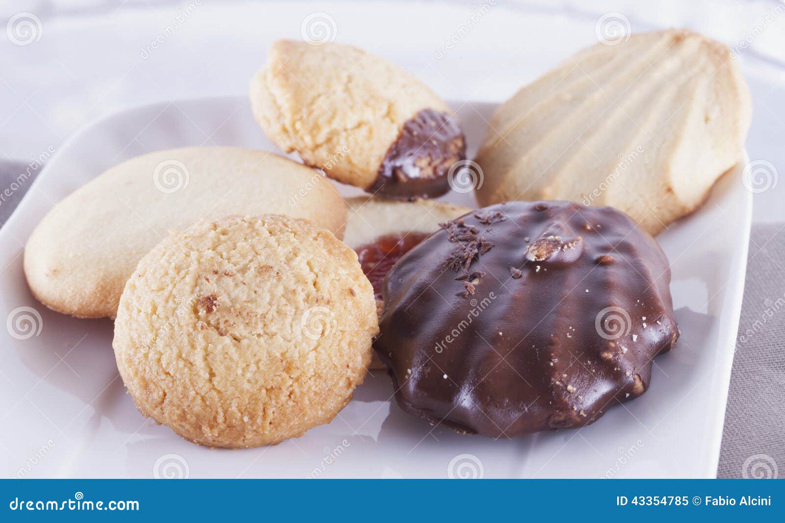 Biscuits stock image. Image of pastry, chocolate, biscuits - 43354785