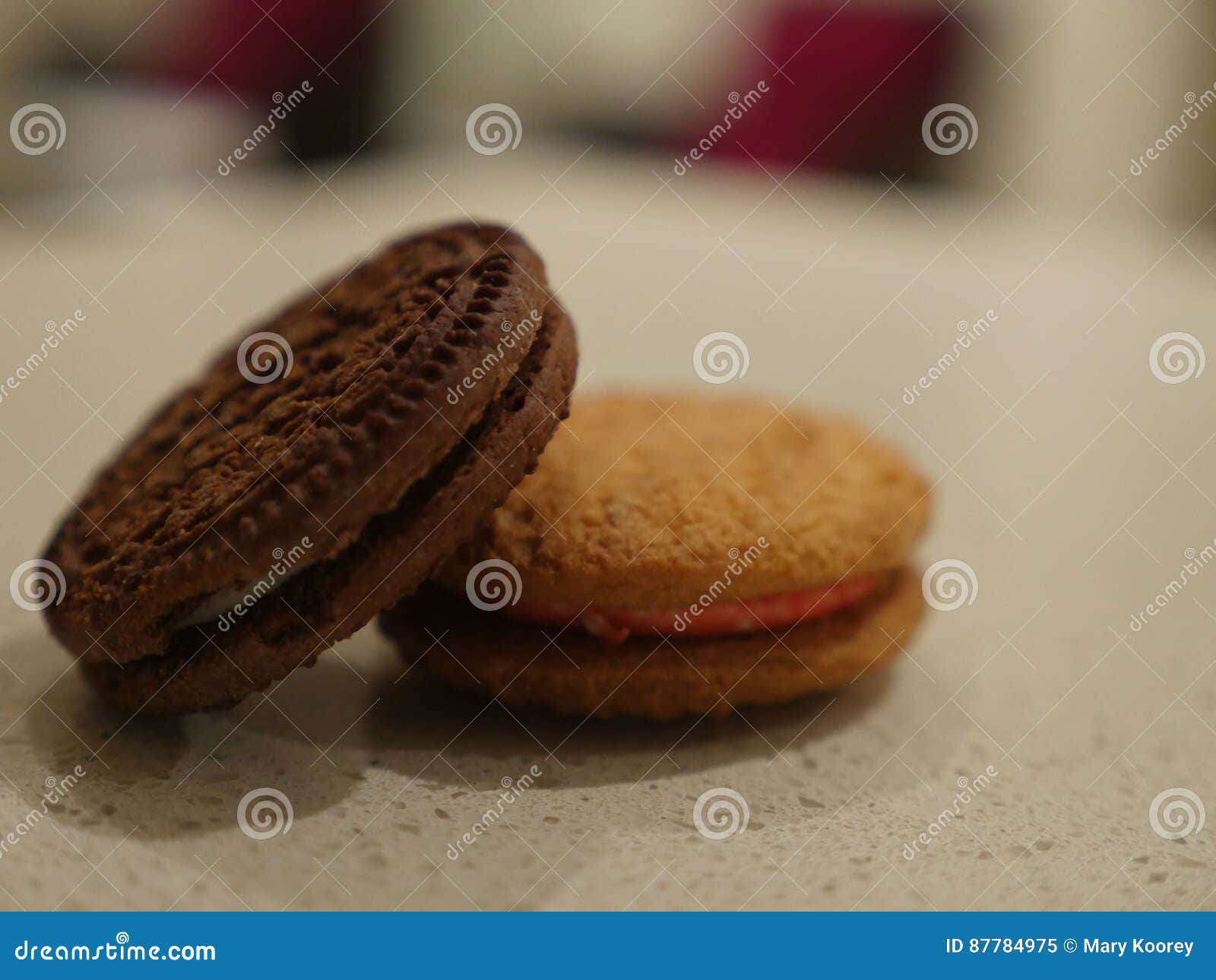 Biscuits for one stock image. Image of hungry, delight - 87784975